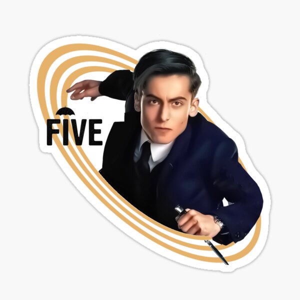 "five" Sticker by mindybubble | Redbubble