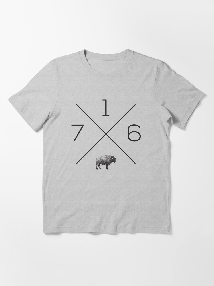 "716 Buffalo NY" T-shirt for Sale by blizzard77 | Redbubble
