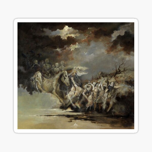 "Guillermo Lorca Garcia - Cavalry Skull Troop" Sticker for Sale by ...