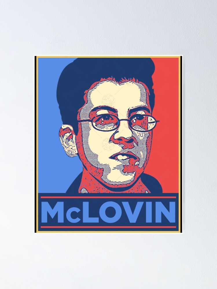 "Superbad McLovin" Poster for Sale by SutaRick | Redbubble
