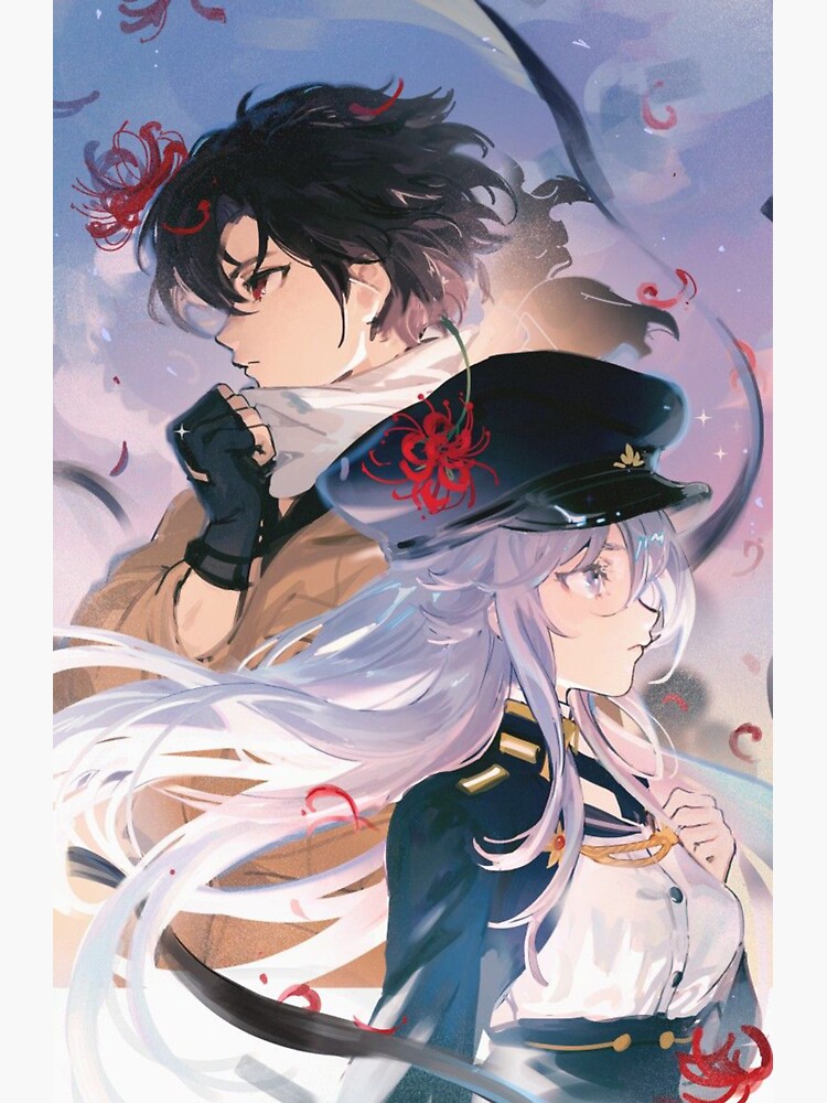 "Lena and Shin - 86 Eighty Six" Sticker by peterhary | Redbubble