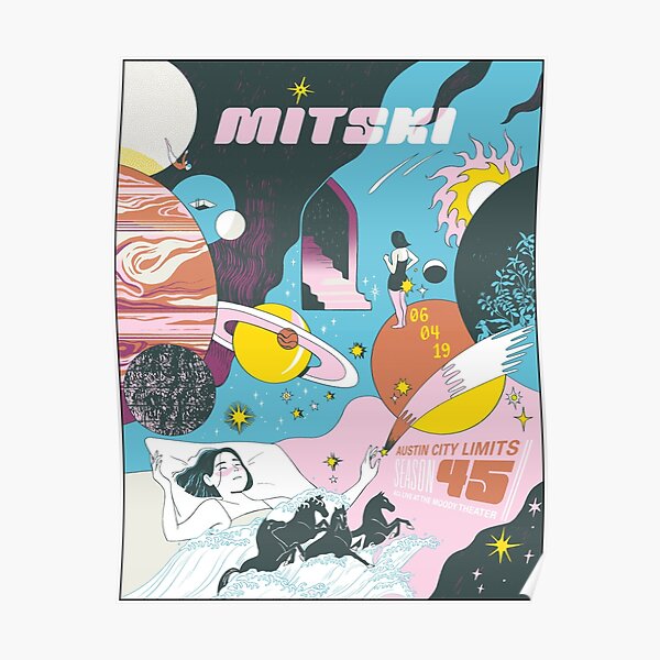 "MITSKI Retired from Sad indie rock" Poster for Sale by Crystelutkowski ...