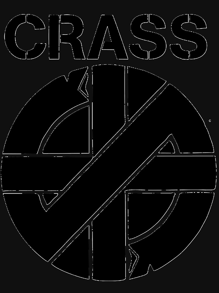 "crass logo - Merchandise Essential T-Shirt" Essential T-Shirt for Sale ...