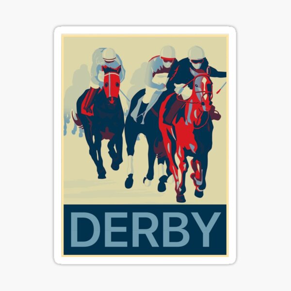 "Kentucky Derby" Sticker for Sale by aarongentilee | Redbubble