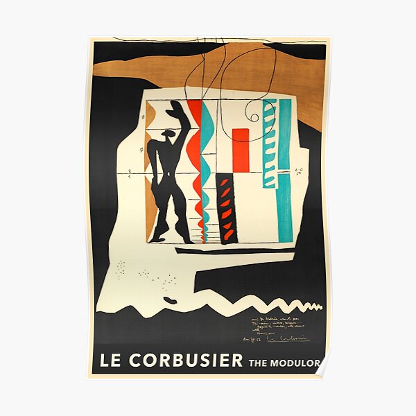 Póster «El Modulor de Le Corbusier» de ohoraart | Redbubble