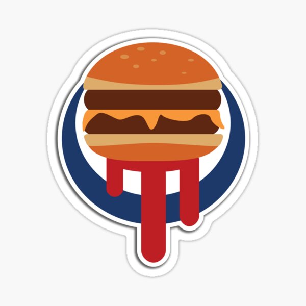 "Burger Shot Classic ." Sticker by nantonqzwick | Redbubble