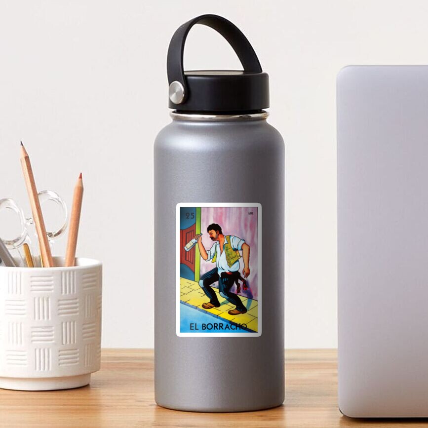 "El borracho" Sticker by freshangover | Redbubble