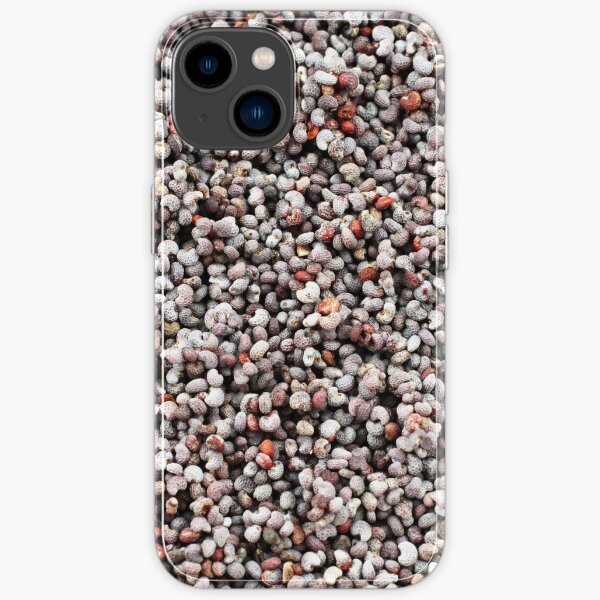 "An extreme close up of dried opium poppy seeds" iPhone Case for Sale ...