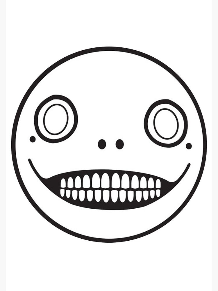 "Nier: Automata Emil Mask" Spiral Notebook by SugoiPotato | Redbubble