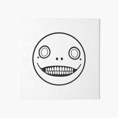 "Nier: Automata Emil Mask" Art Board Print for Sale by SugoiPotato ...