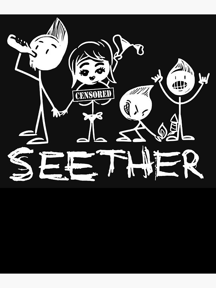 "seether-logo" Poster for Sale by AngelaStarr546 | Redbubble