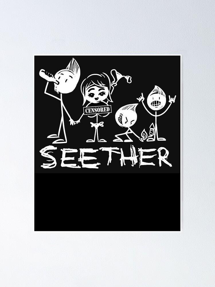 "seether-logo" Poster for Sale by AngelaStarr546 | Redbubble