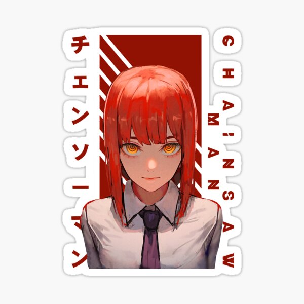 "MAKIMA " Sticker by Timothy3589723 | Redbubble