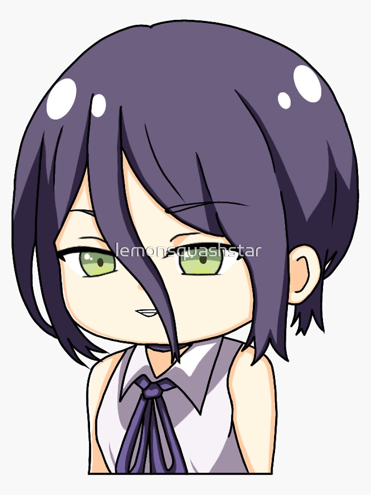 "Reze - Chainsaw Man" Sticker by lemonsquashstar | Redbubble
