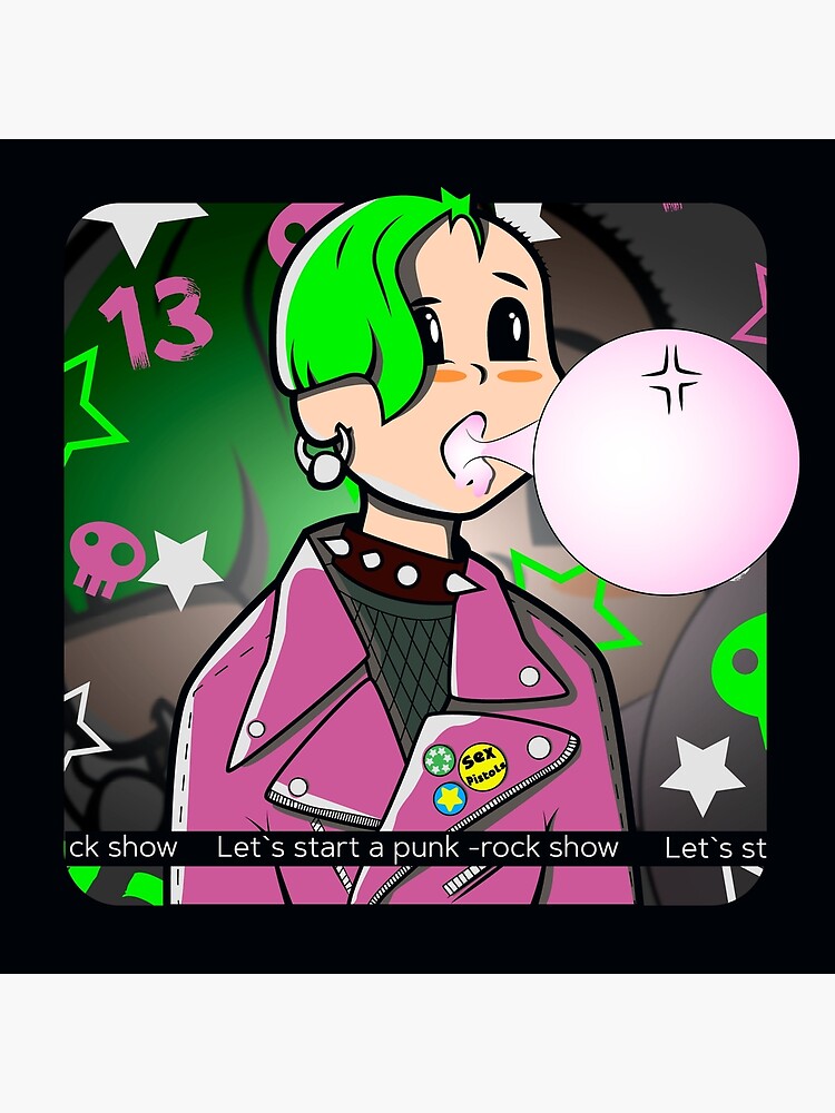 "Let`s start a punk-rock show" Poster by MaxPysannyi | Redbubble