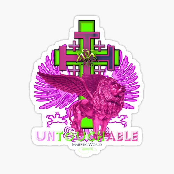 "UNTOUCHABLE - COAT OF ARMS BLACK GREEN LILAC - Majestic- World ...