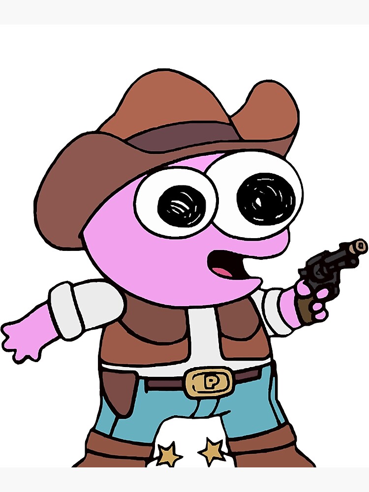 "Smiling Friends Cowboy Pim - Adult Swim " Poster by AllanNone68 ...