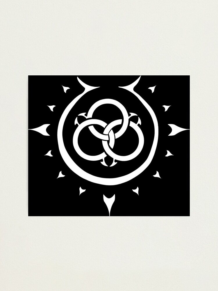 "The Rising of The Shield Hero Slave Crest White" Photographic Print ...