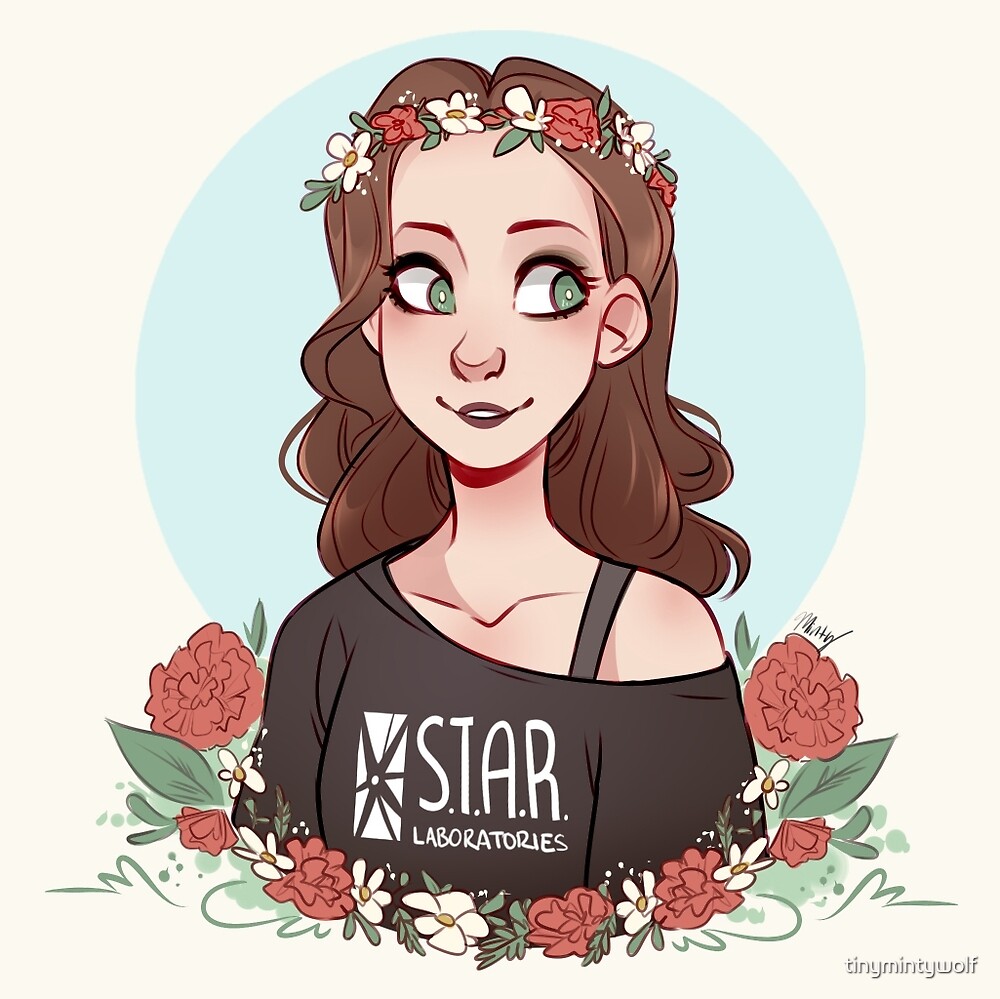 "Floral Jesse" by tinymintywolf | Redbubble