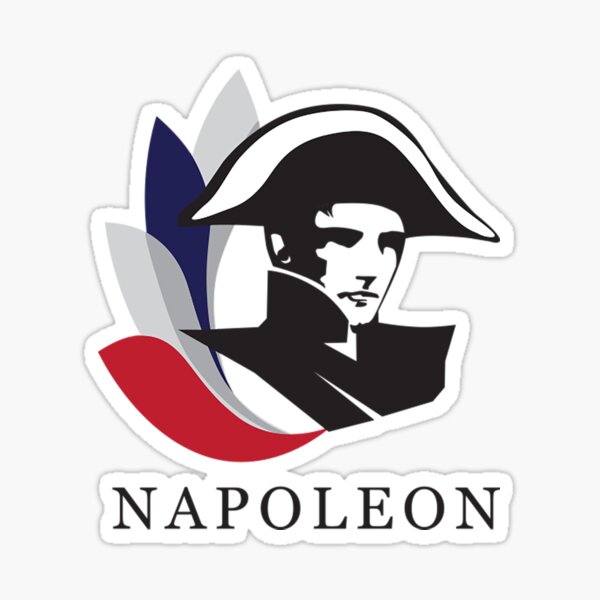 "Napoléon" Sticker by SuperPlebGuy | Redbubble
