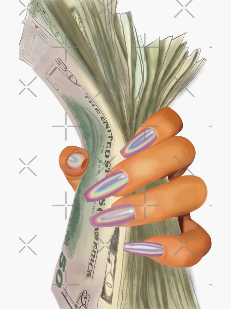 "Get That Money Honey" Sticker for Sale by SyndellivyArt | Redbubble