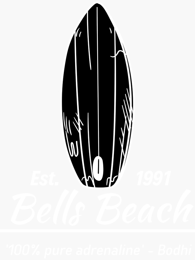 "Point Break Bells Beach" Sticker by thereelartist | Redbubble