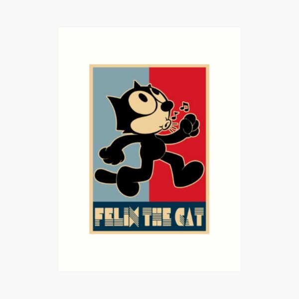 "Felix the cat middle finger vintage." Art Print for Sale by soniya20 ...