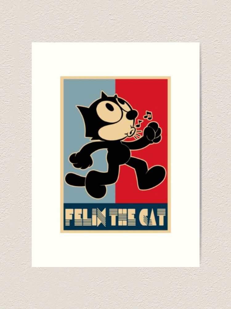 "Felix the cat middle finger vintage." Art Print for Sale by soniya20 ...