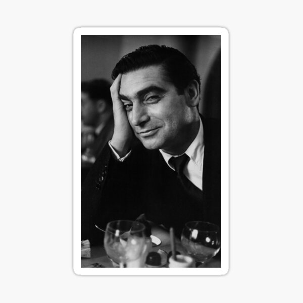 "Robert Capa" Sticker by xzy89 | Redbubble