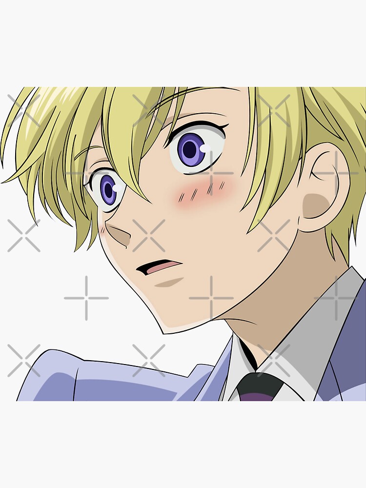 Tamaki Blushing Sticker By Akuma San Redbubble