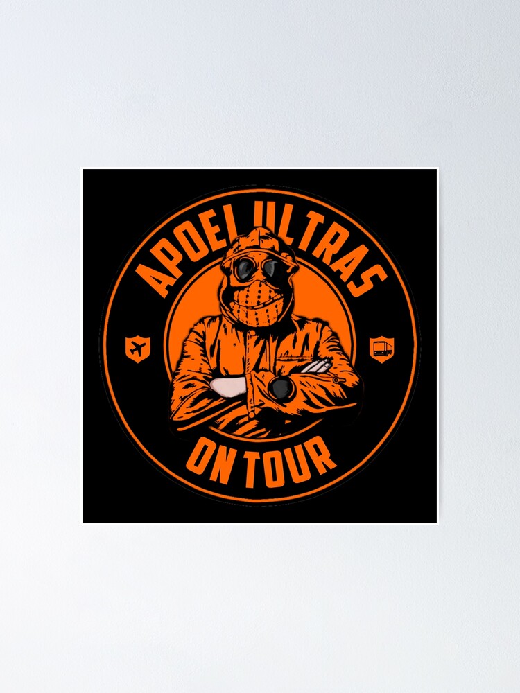 "APOEL Ultras On Tour" Poster for Sale by NicosiaChamps26 | Redbubble