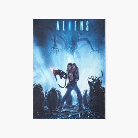 "Aliens (1986)" Art Board Print for Sale by AlienFanArt | Redbubble