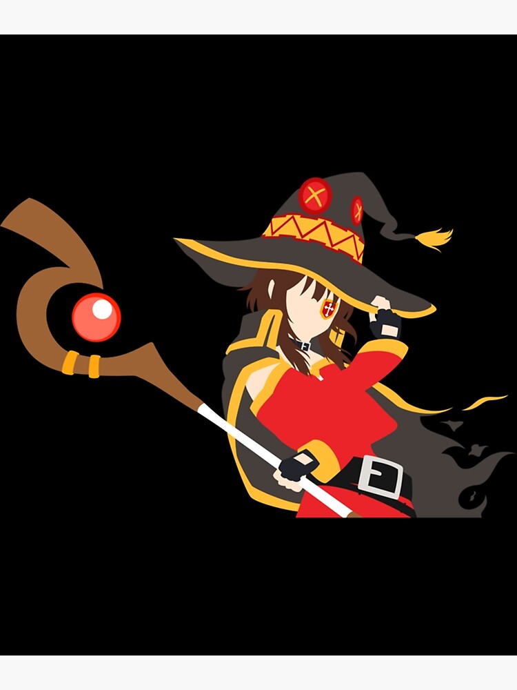 "Megumin Konosuba Classic ." Poster for Sale by melaunttbiby | Redbubble