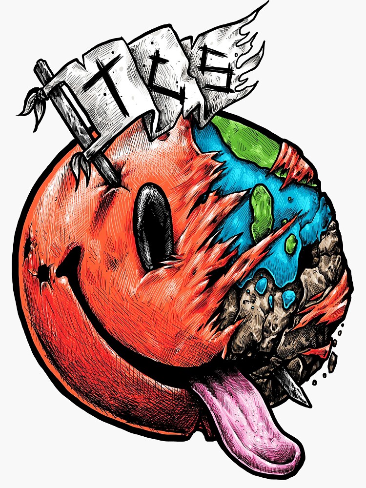 "iconic" Sticker by eliseoelsa | Redbubble