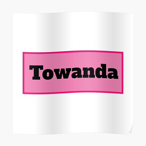 "Towanda Name" Poster for Sale by NameMatters | Redbubble