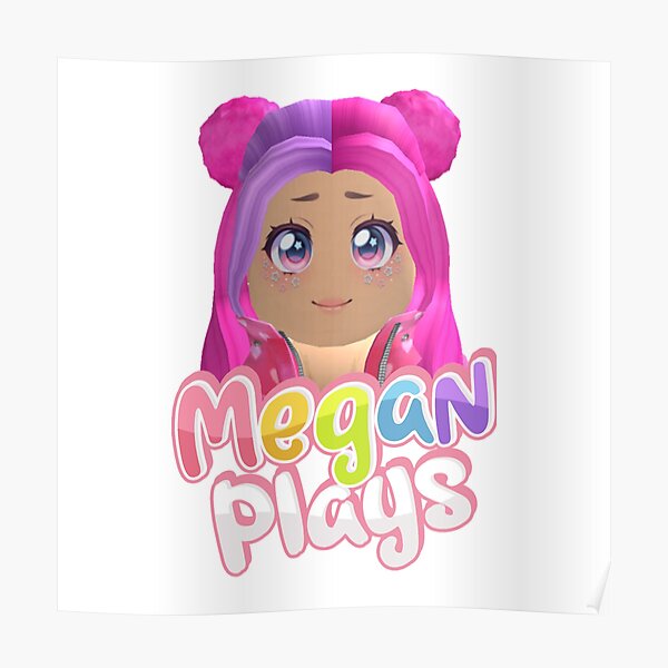 "Meganplays Roblox - Adopt me" Poster for Sale by maduri | Redbubble
