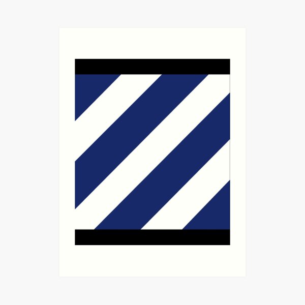 "Logo of the 3rd Infantry Division, U. S. Army Essential ." Art Print ...