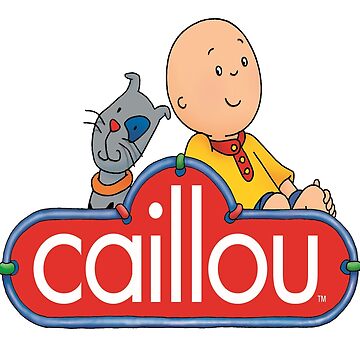 "caillou, caillou and dog" Sticker for Sale by Vegas Cara | Redbubble