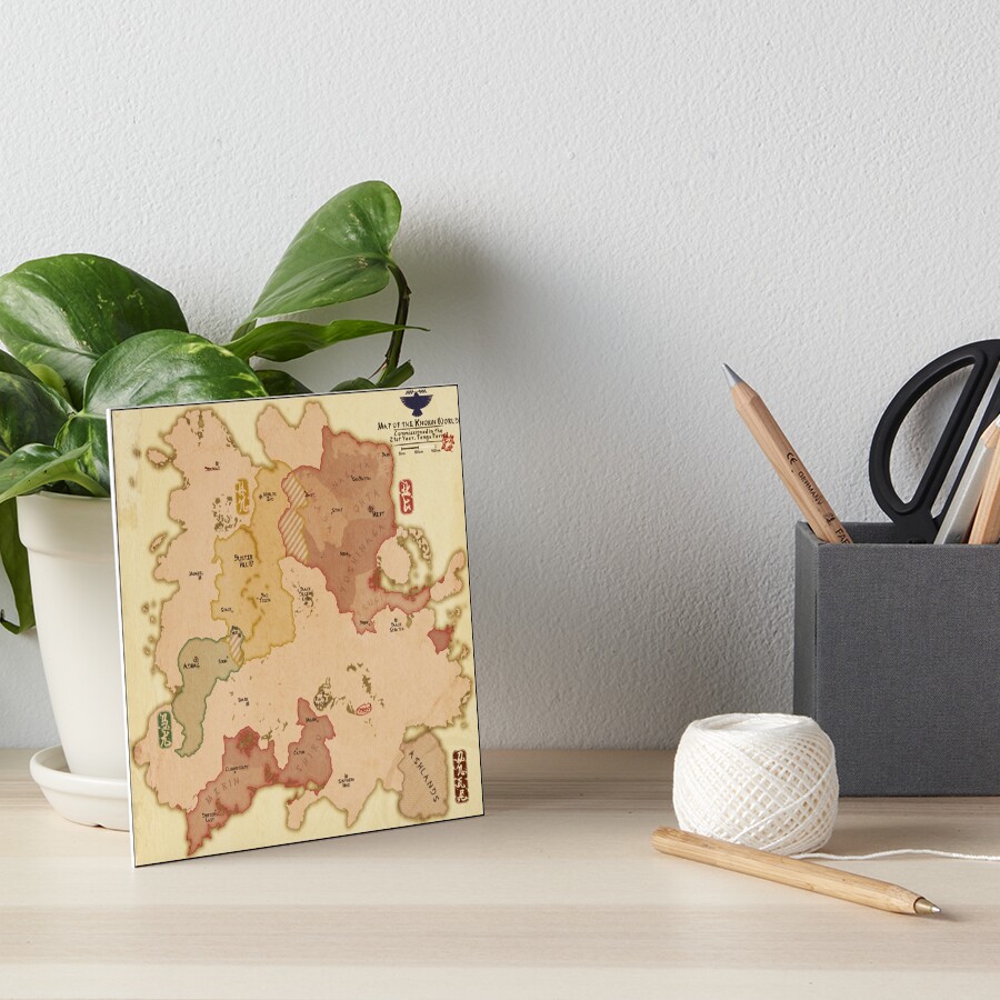 "Kenshi Map" Poster for Sale by ContTraders | Redbubble
