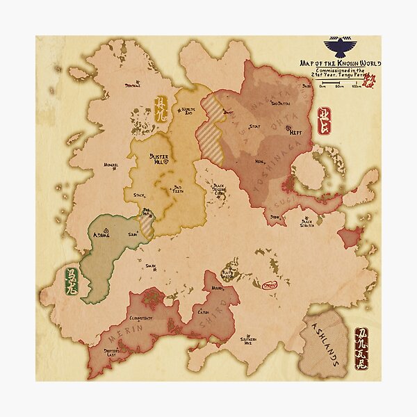 "Kenshi Map" Photographic Print for Sale by ContTraders | Redbubble