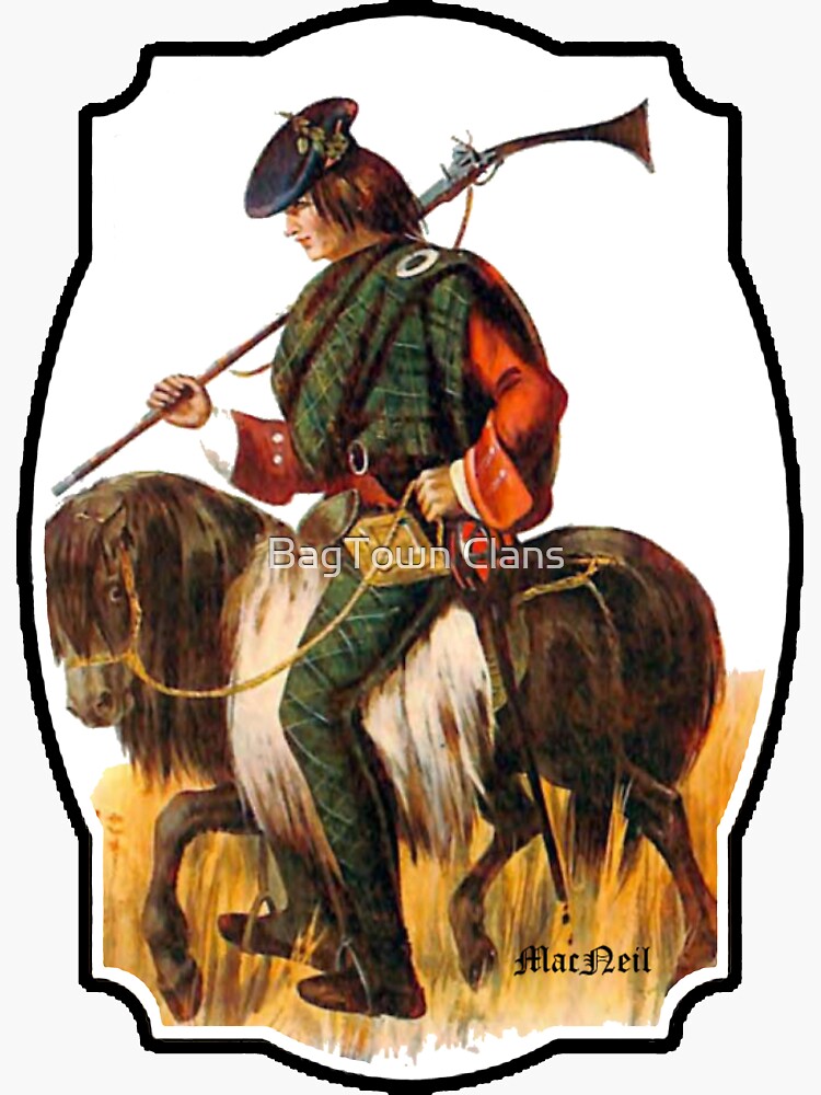 "Clan MacNeil" Sticker by ljrigby | Redbubble