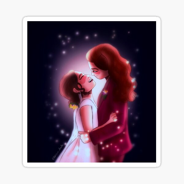 "Wayhaught wedding anniversary " Sticker for Sale by Skip A Doodle ...