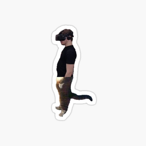 "tiny catboy jerma" Sticker for Sale by abbex | Redbubble