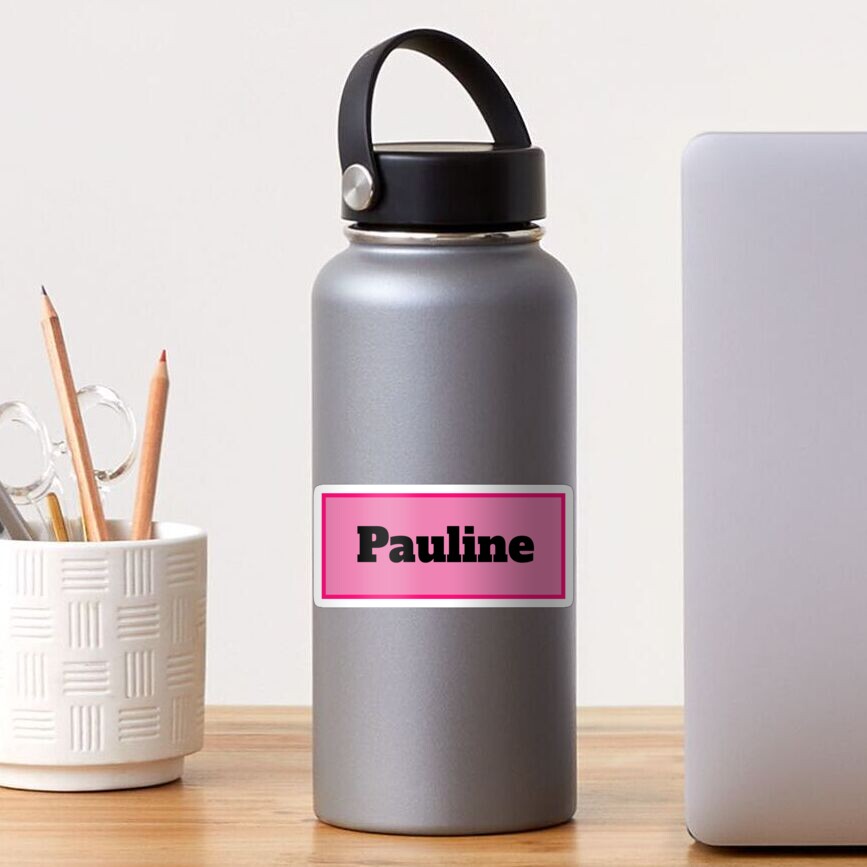 "Pauline Name" Sticker by NameMatters | Redbubble