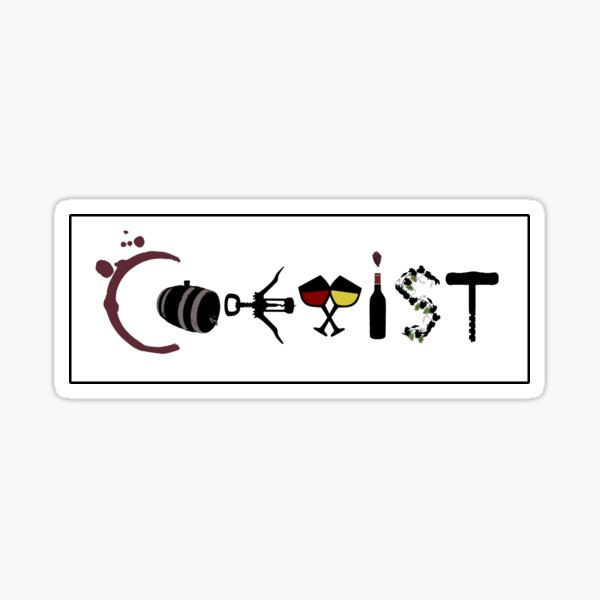 "Coexist Wine (green grapes version) - Cute And Funny Wine Lover ...