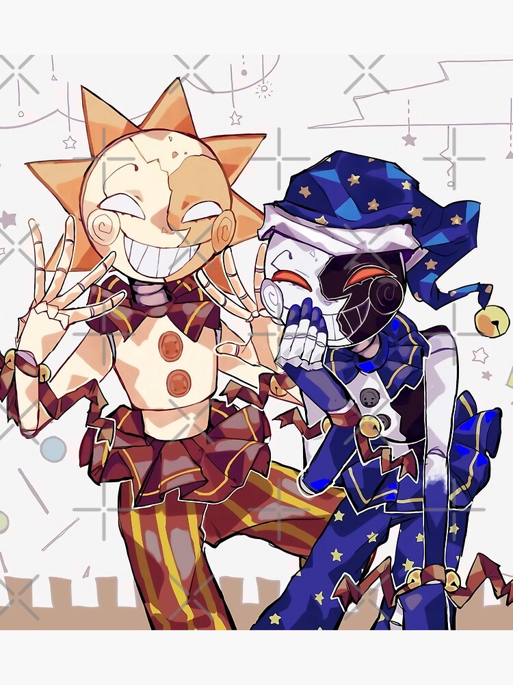 "Sundrop & Moondrop FNAF Security Breach" Poster for Sale by be ...