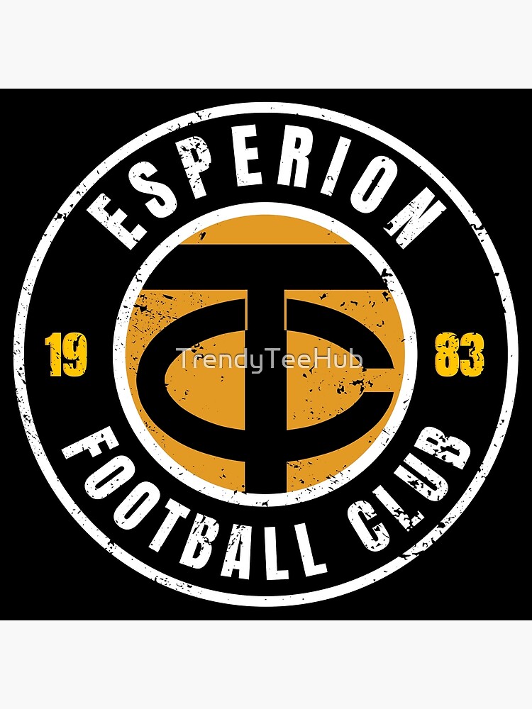Póster «logotipo del club de fútbol esperion, aoashi, kaido,» de ...