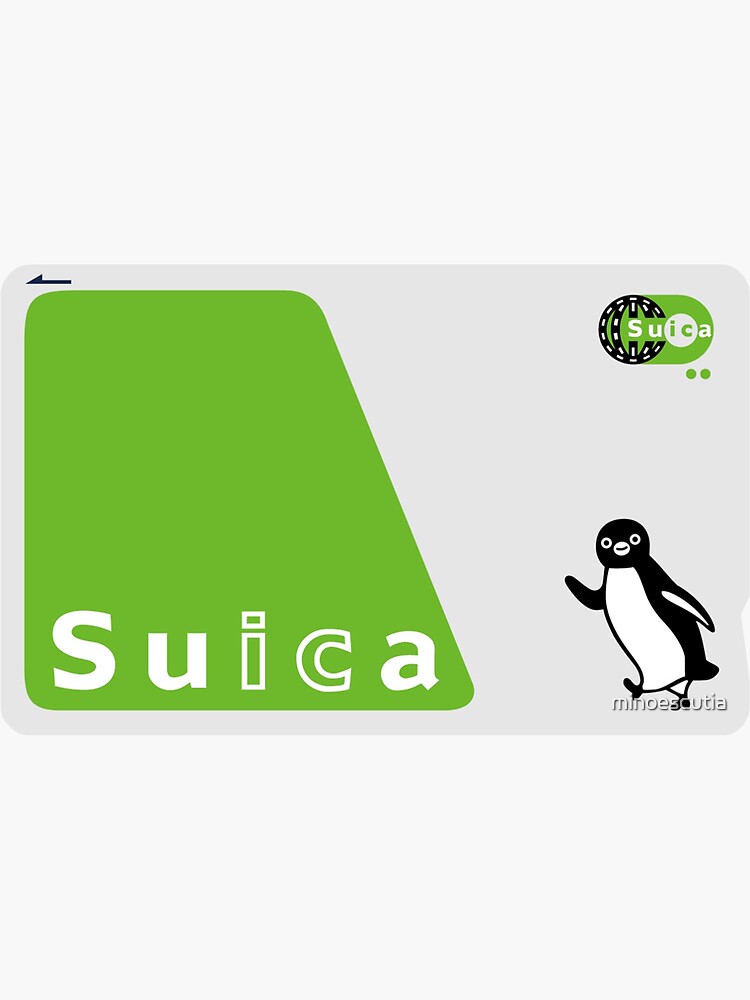"Suica Card" Sticker for Sale by minoescutia | Redbubble