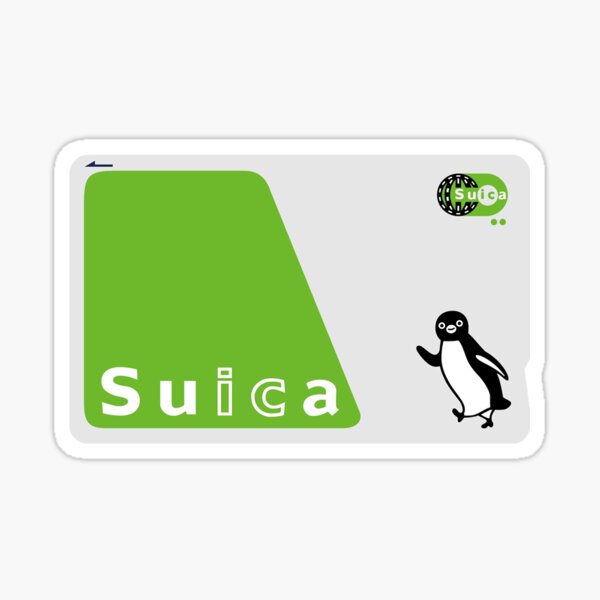 "suica" Sticker for Sale by minoescutia | Redbubble