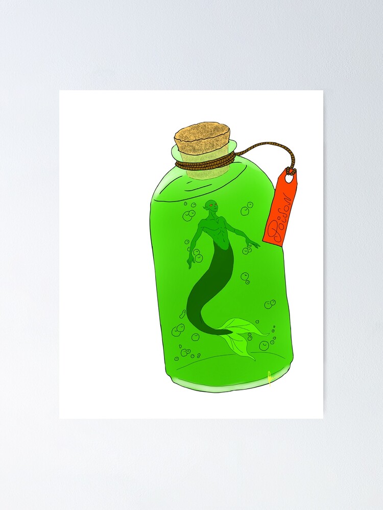 "poison mermaid" Poster for Sale by GynouArt | Redbubble